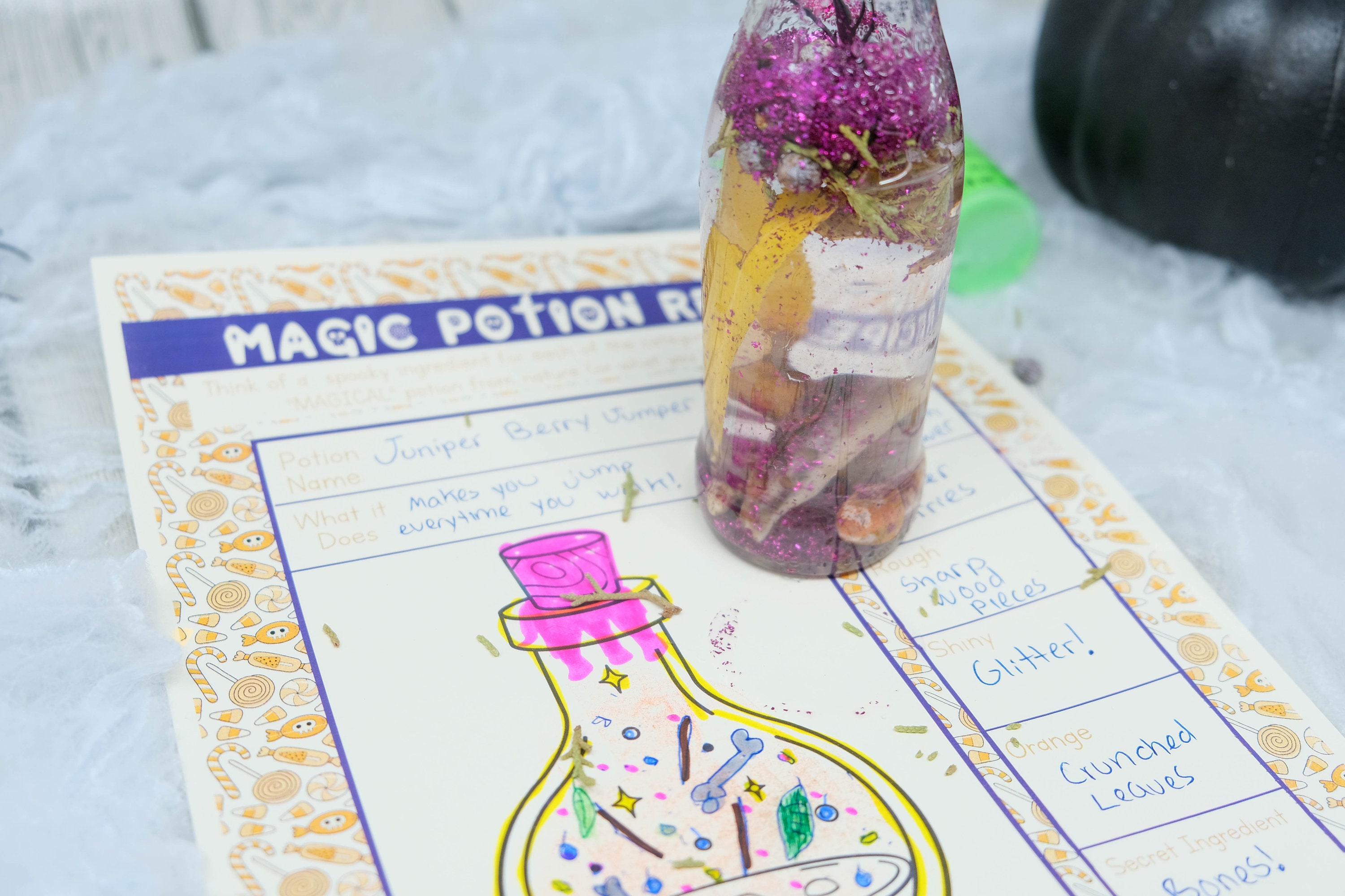 Spooky Nature Potion Activity - Printable Halloween Outdoor Nature ...