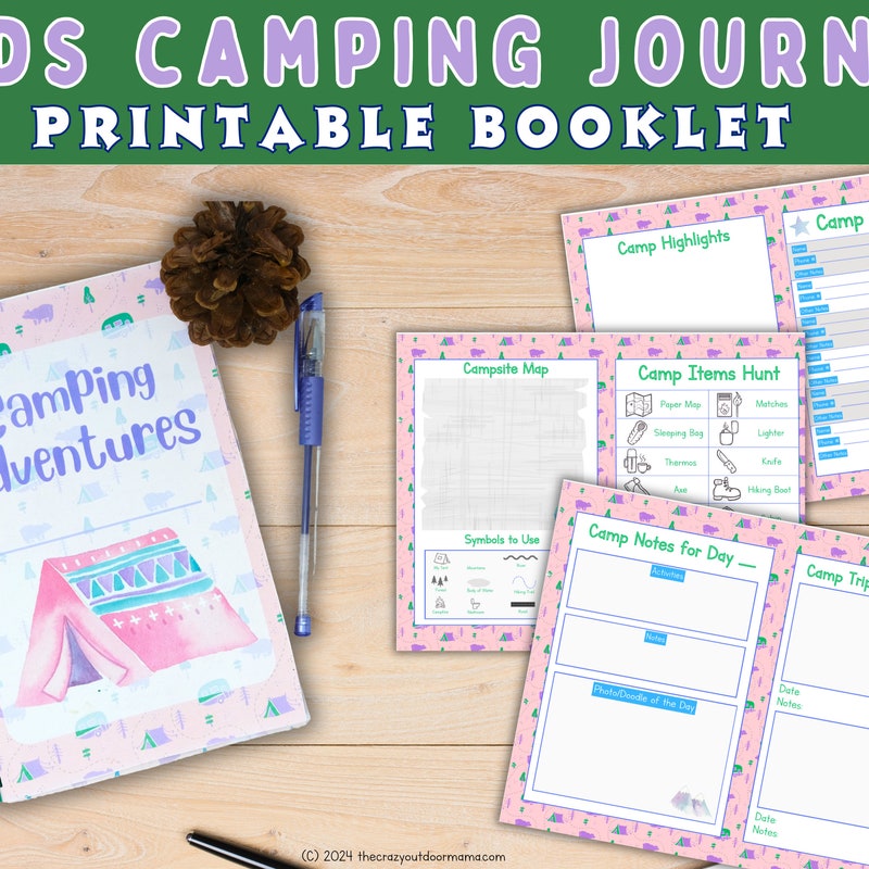 Camping Journal - Etsy