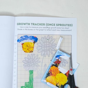Educational + FUN Gardening Journal for Kids - Plant Growth Tracker ...