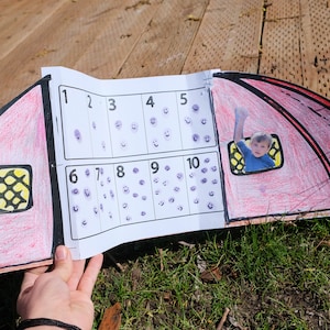 10 Count Fold Out Tent Craft for Kids - Perfect for Camp Week, Summer ...