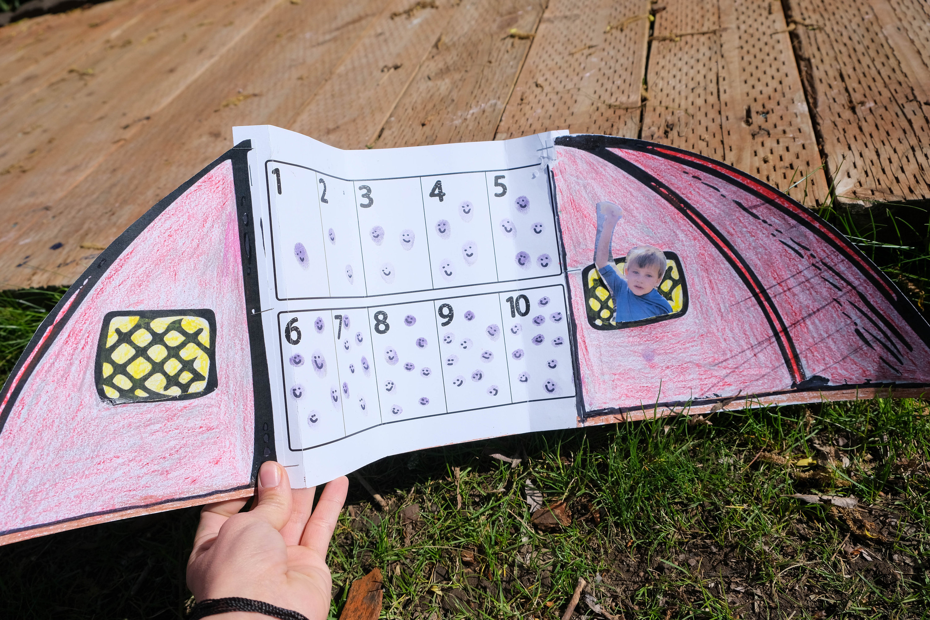 10 Count Fold Out Tent Craft for Kids - Perfect for Camp Week, Summer ...