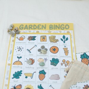 Pretty Garden Themed BINGO for Kids ( 10 Unique Game Boards + Set of ...