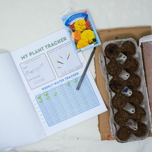 Educational + FUN Gardening Journal for Kids - Plant Growth Tracker ...