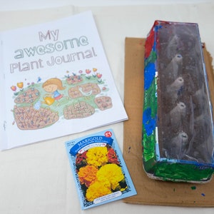 Educational + FUN Gardening Journal for Kids - Plant Growth Tracker ...