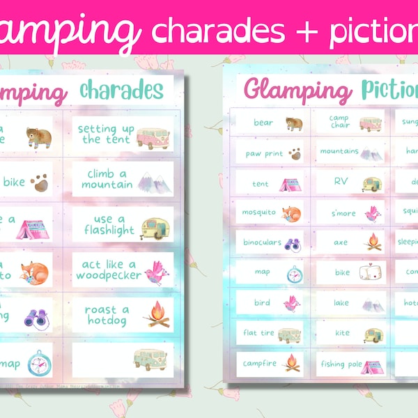 Glamping Party - Etsy