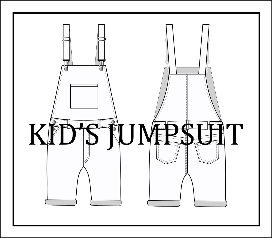 Boys Kids Fashion Bundle Vectors -fashion Flat Sketch for Adobe ...