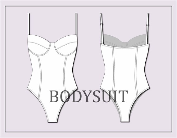 Bodysuit Vector-top Vector-women's Top Vector fashion - Etsy