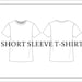 Women's Tops Set Bundle Vector -tops Fashion Flat Sketches for Adobe ...