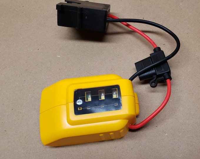 Power Wheels Dewalt Quick Disconnect for a 20v Lithium Battery - Etsy