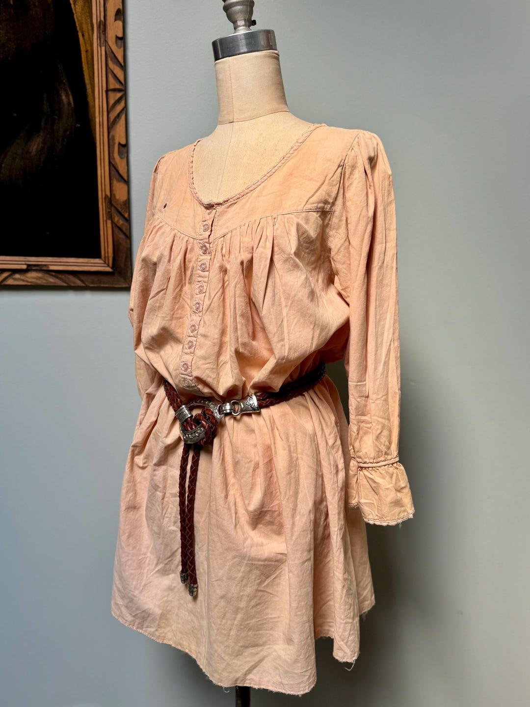 1980s Victorias Secret Victorian Style Gold Label Nightgown Blouse M - Etsy