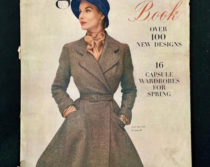 1950s Vogue Pattern Magazine Feb March 1951 Fashion - Etsy