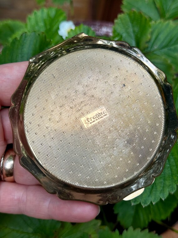 1950s Stratton England Vintage Compact Mirror Powder … - Gem