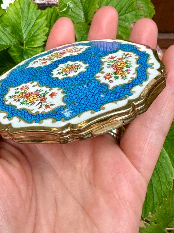 1950s Stratton England Vintage Compact Mirror Powder … - Gem