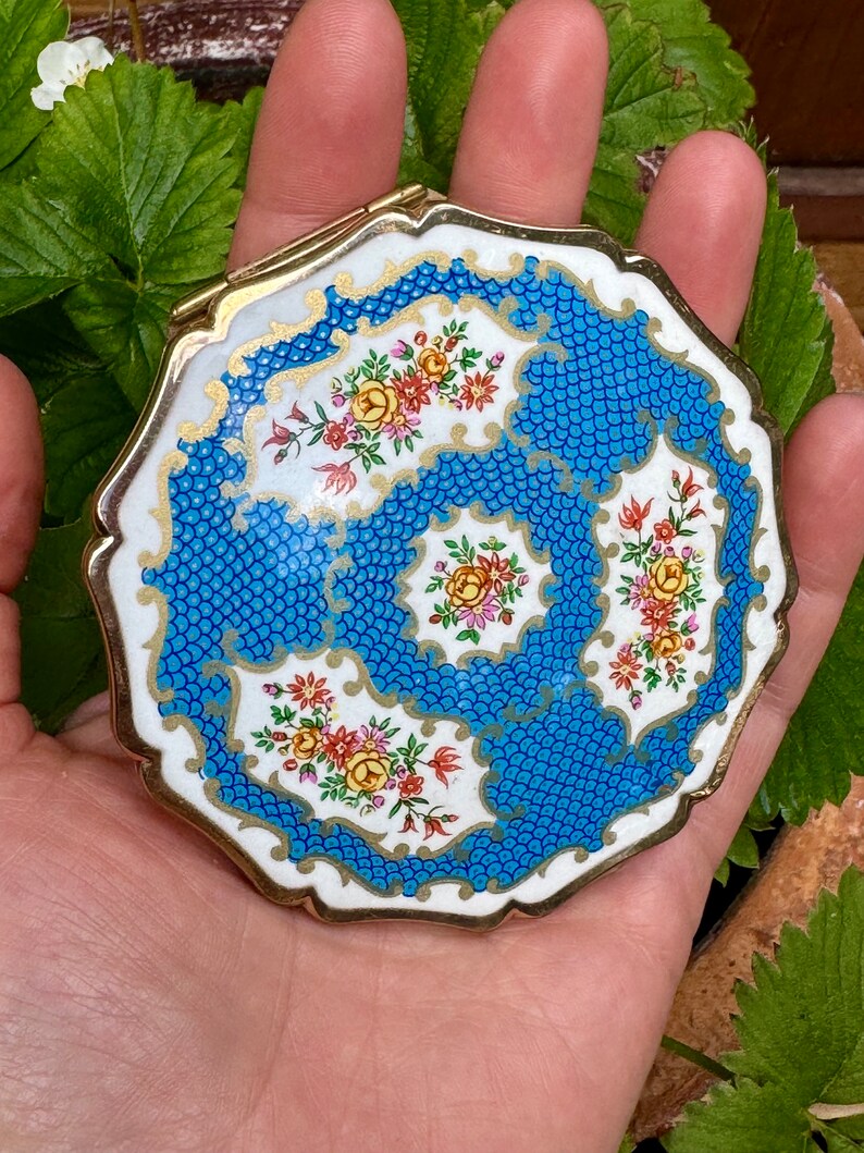 1950s Stratton England Vintage Compact Mirror Powder Case - Etsy