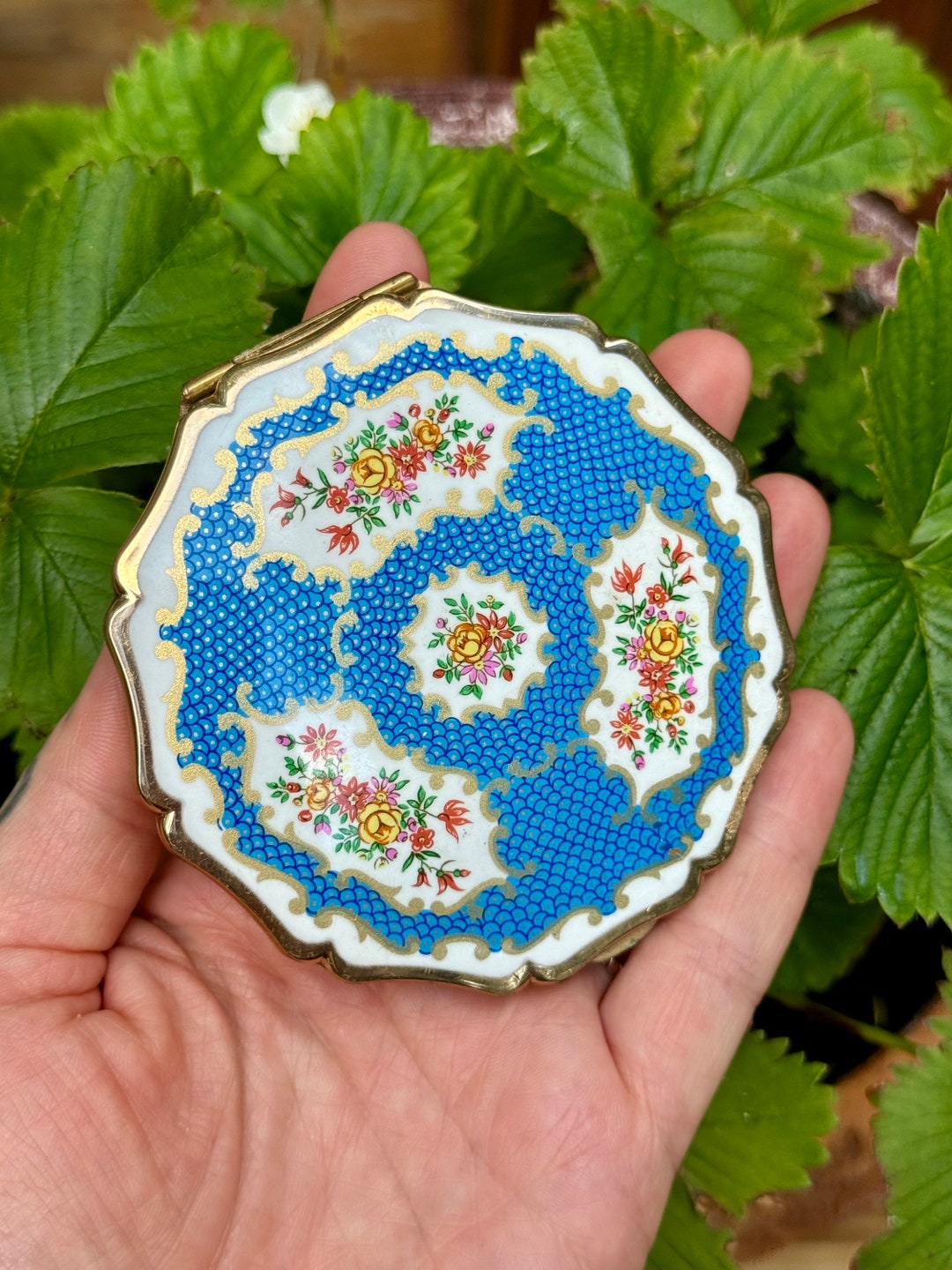 1950s Stratton England Vintage Compact Mirror Powder Case - Etsy