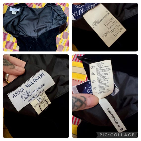 1990s does 60s Blumarine Anna Molinari Designer Velve… - Gem