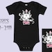 Baby Baphomet Gothic Bodysuit|baby Goth|goth Baby One Piece|gothic Baby ...