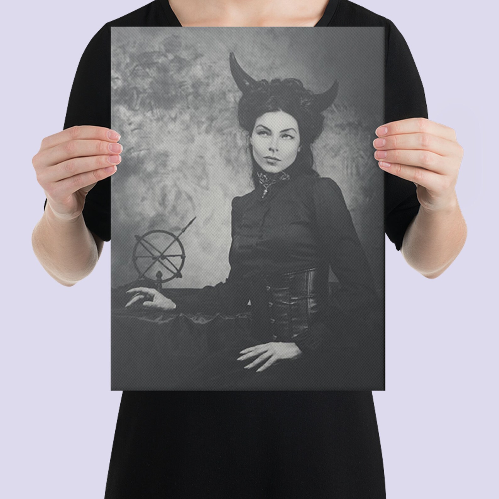 Vampire Canvas Picturegothic Wall Decorgothic Home | Etsy