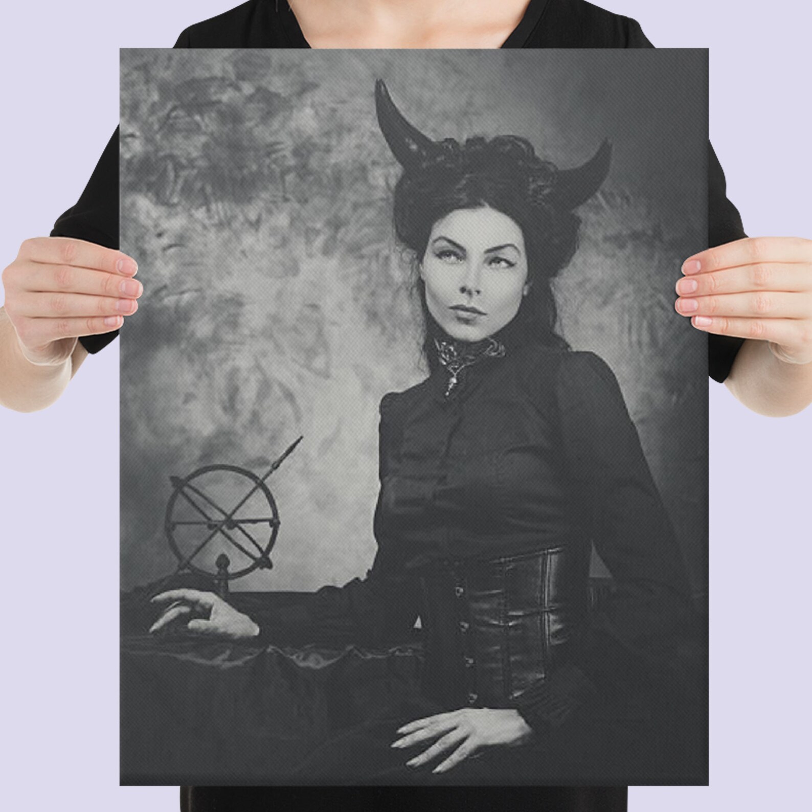 Vampire Canvas Picturegothic Wall Decorgothic Home | Etsy
