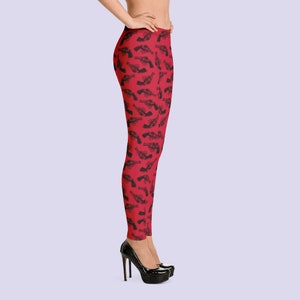 Revolver Red Punk Rock Pants|plus Size Rockabilly Pants Women ...
