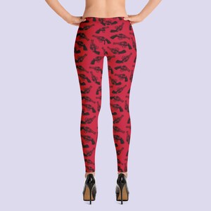 Revolver Red Punk Rock Pants|plus Size Rockabilly Pants Women ...