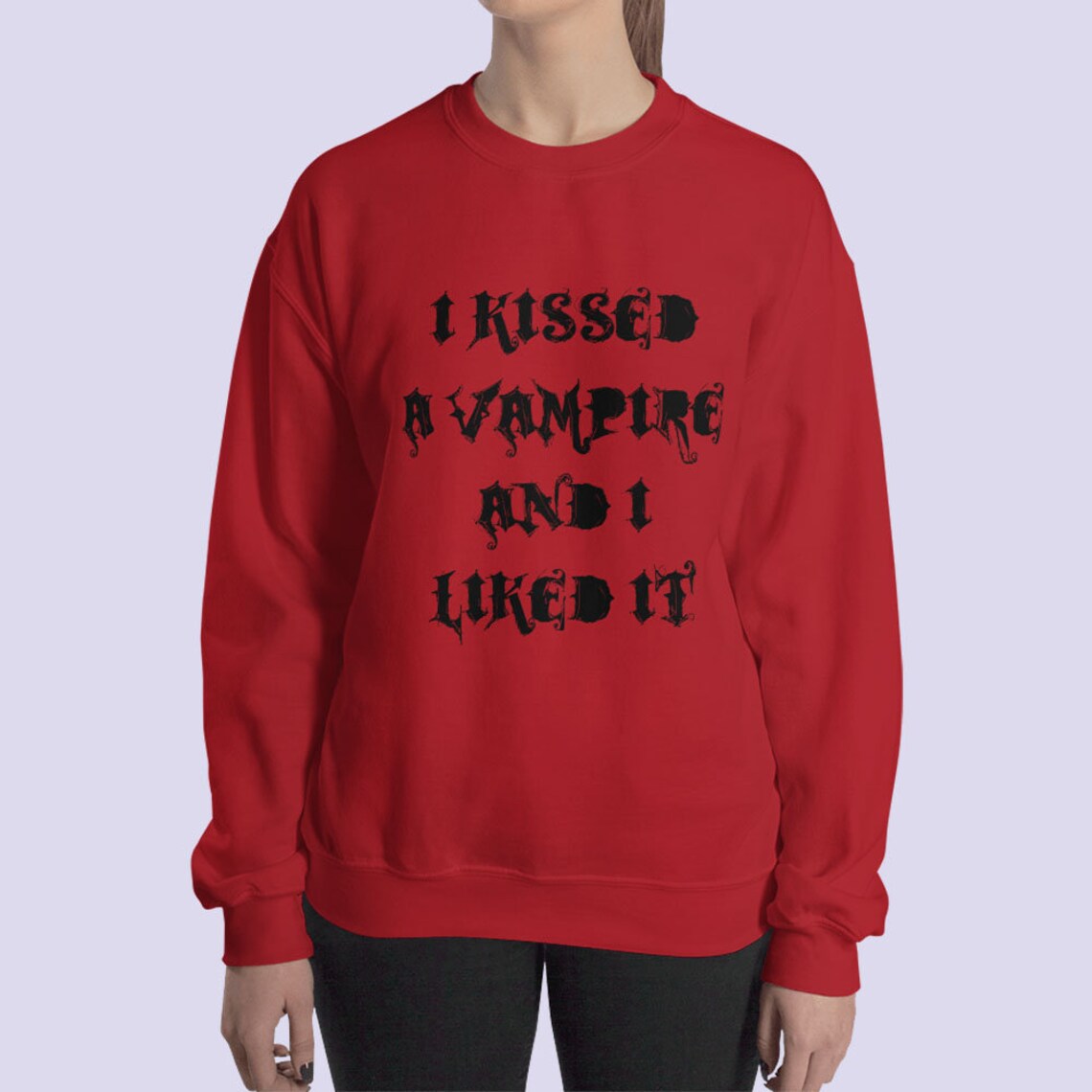 Pink Vampire Pastel Sweaterpastel Goth Sweaterpastel Goth - Etsy