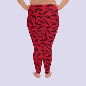 Revolver Red Punk Rock Pants|plus Size Rockabilly Pants Women ...