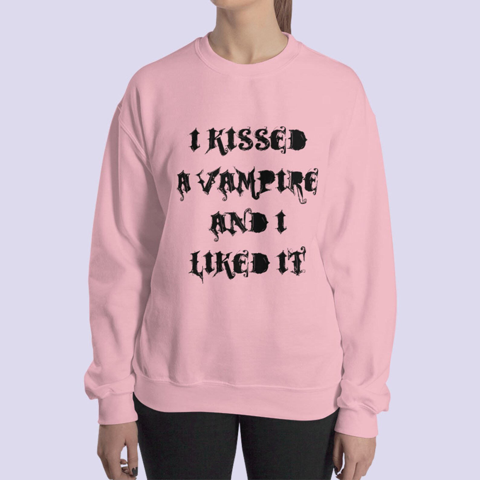 Pink Vampire Pastel Sweater|pastel Goth Sweater|pastel Goth Clothing ...