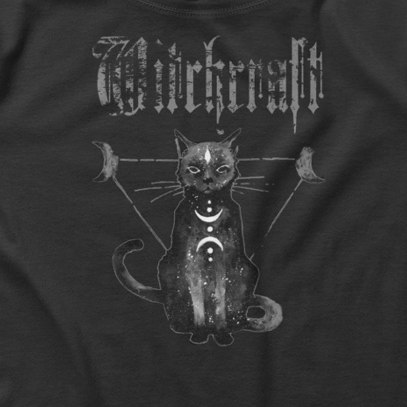 Witchcraft Black Crop Top Women|goth Crop Top|witch Clothing|gothic T ...