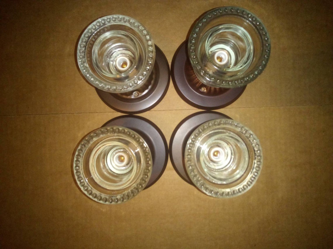 Ceiling Light Glass Insulator Lights. LED Light Included - Etsy
