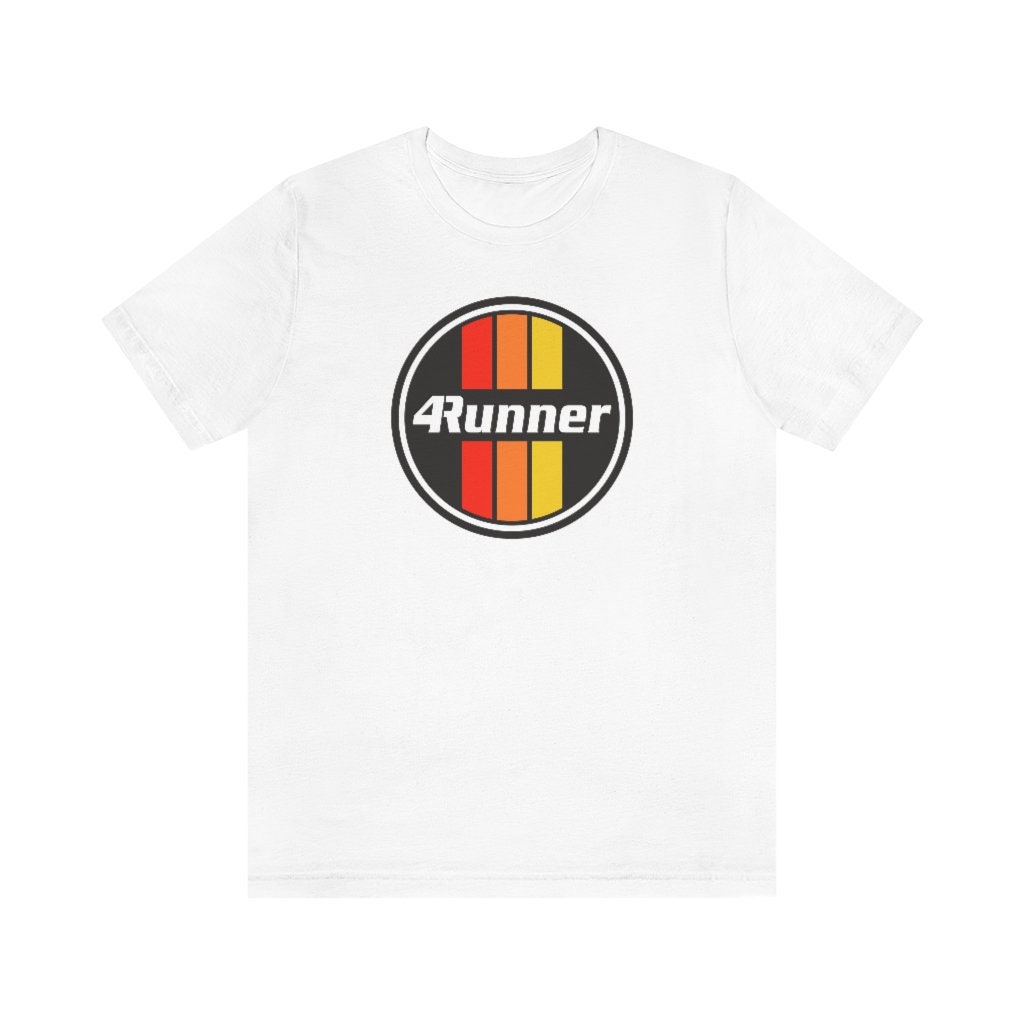 Toyota 4runner Retro Logo Japanese Racing Stripes Graphic Tee Shirt 4x4 ...