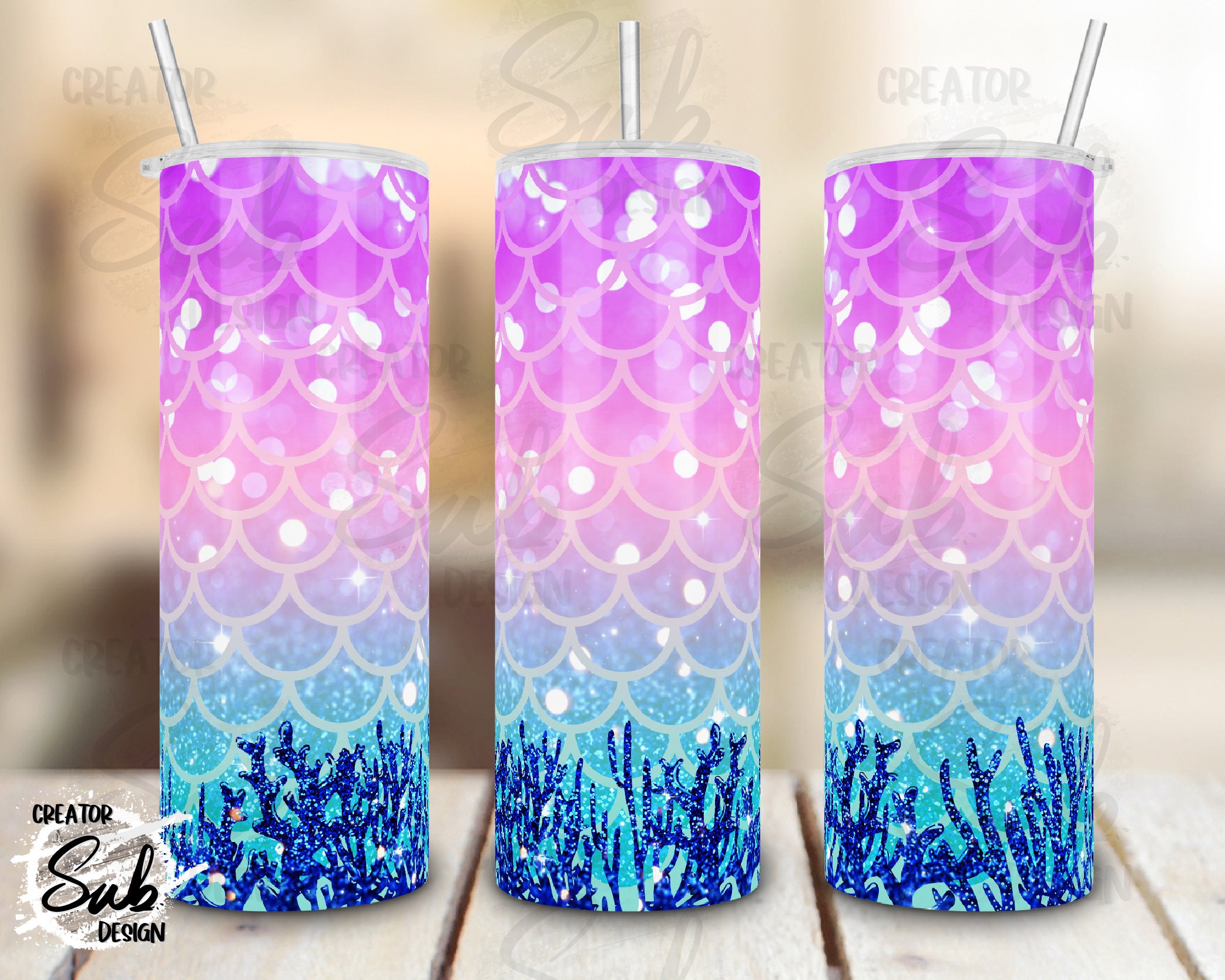 Mermaid Life Png Mermaid Messy Bun Tumbler Wrap Mermaid Girl - Etsy