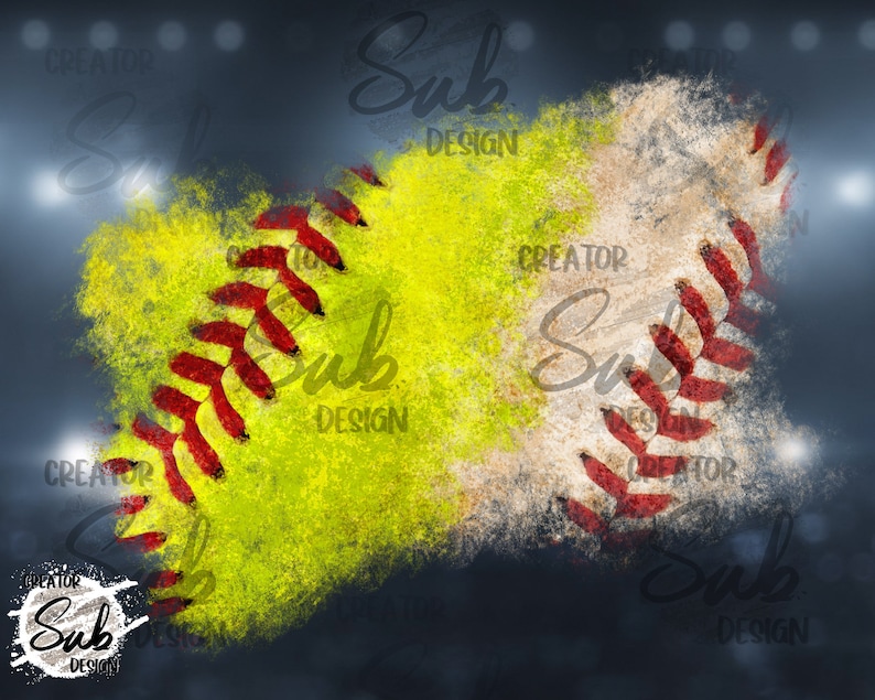 Baseball Softball Background Distressed PNG Shirt Print - Etsy