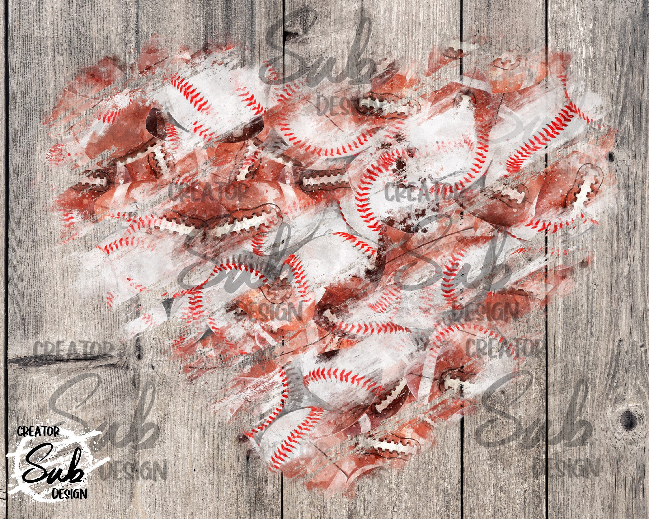 Baseball and Football Background Sport PNG Shirt Print | Etsy