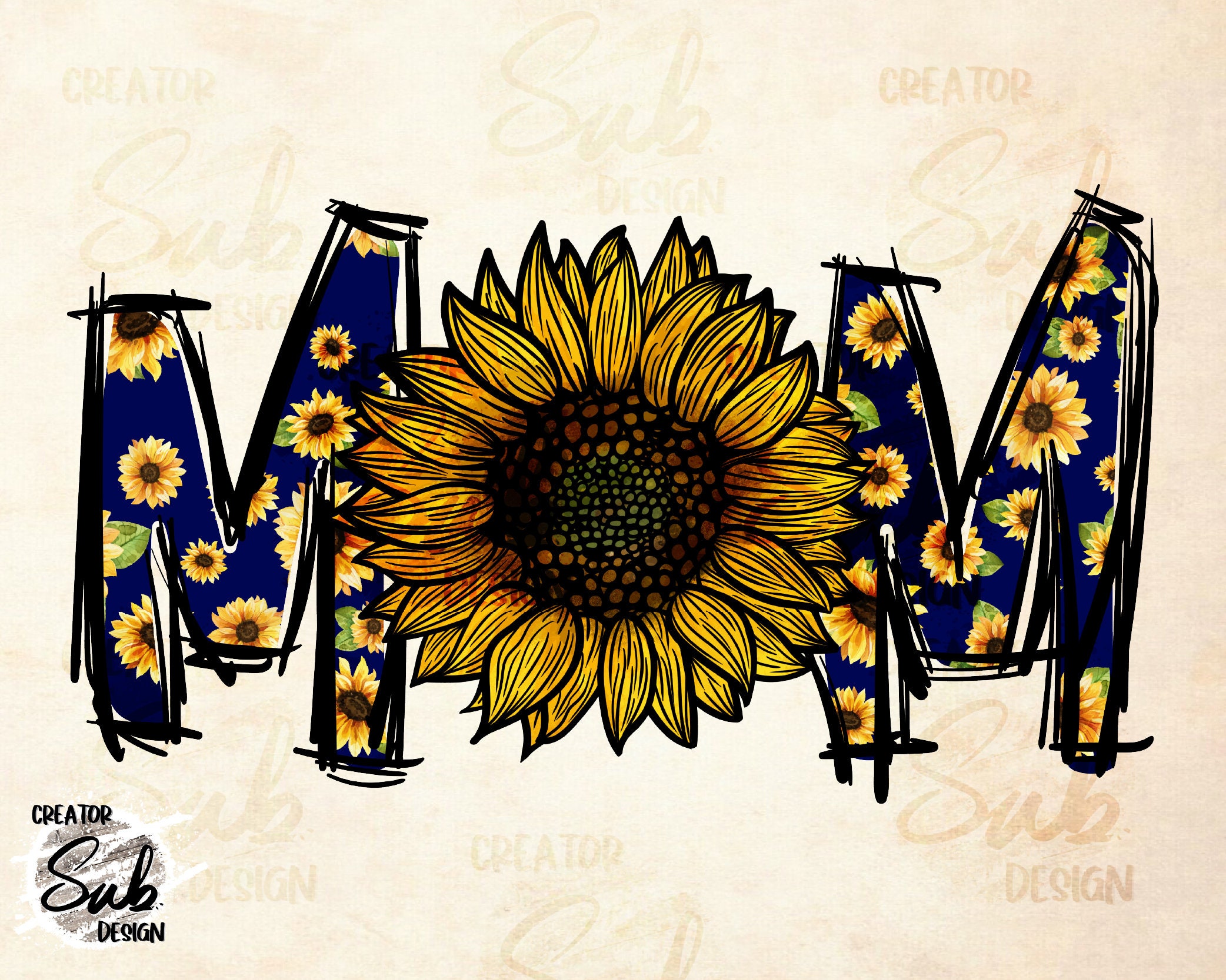 Sunflower Mom PNG Print Flower Mom Png Shirt Print Mom Png - Etsy