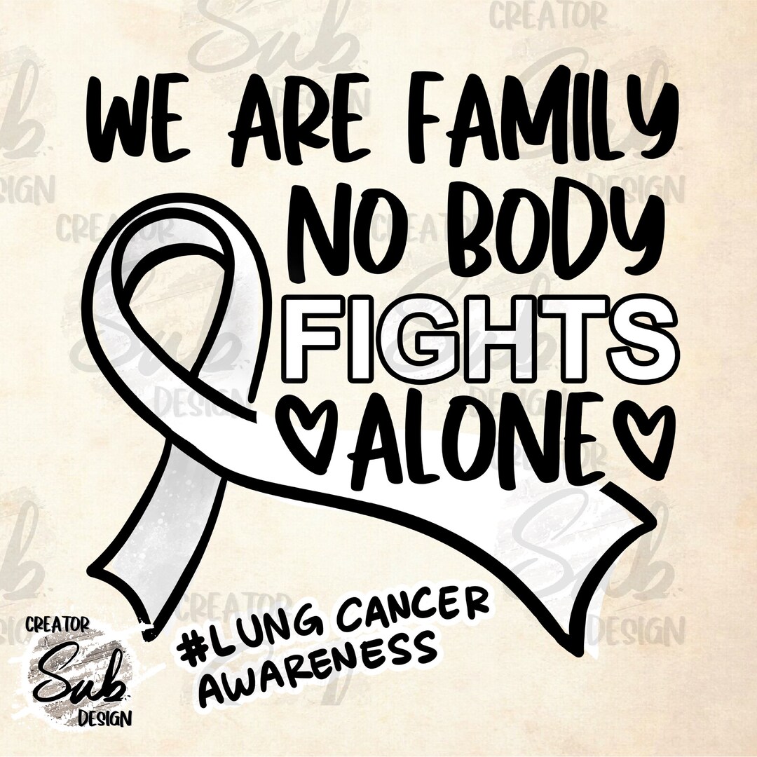 Lung Cancer Quotes Png Shirt, Cancer Inspiration Quotes PNG, White ...