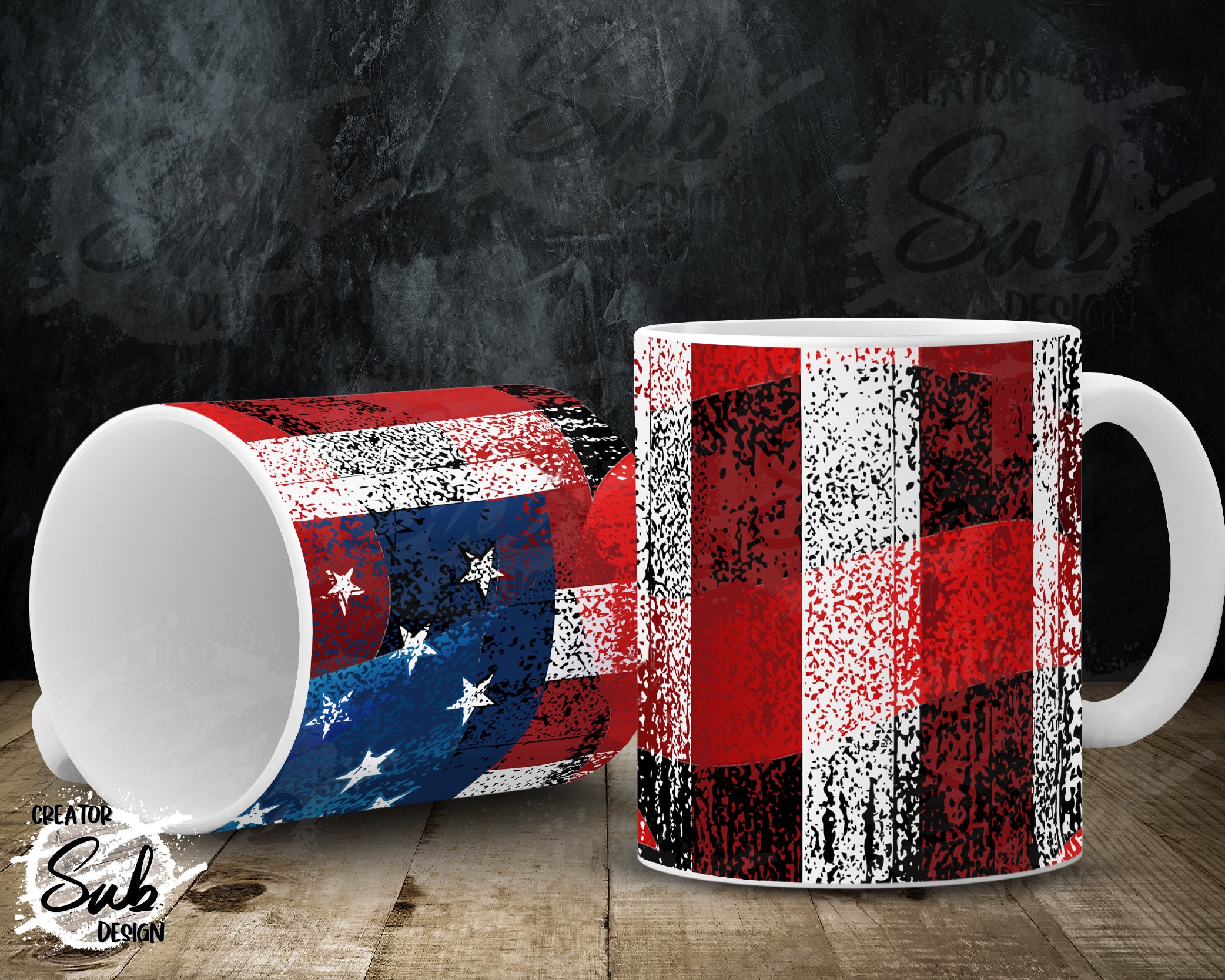 Patriotic Coffee Mug 4th Of July Mug Png American Flag Mug Etsy Uk