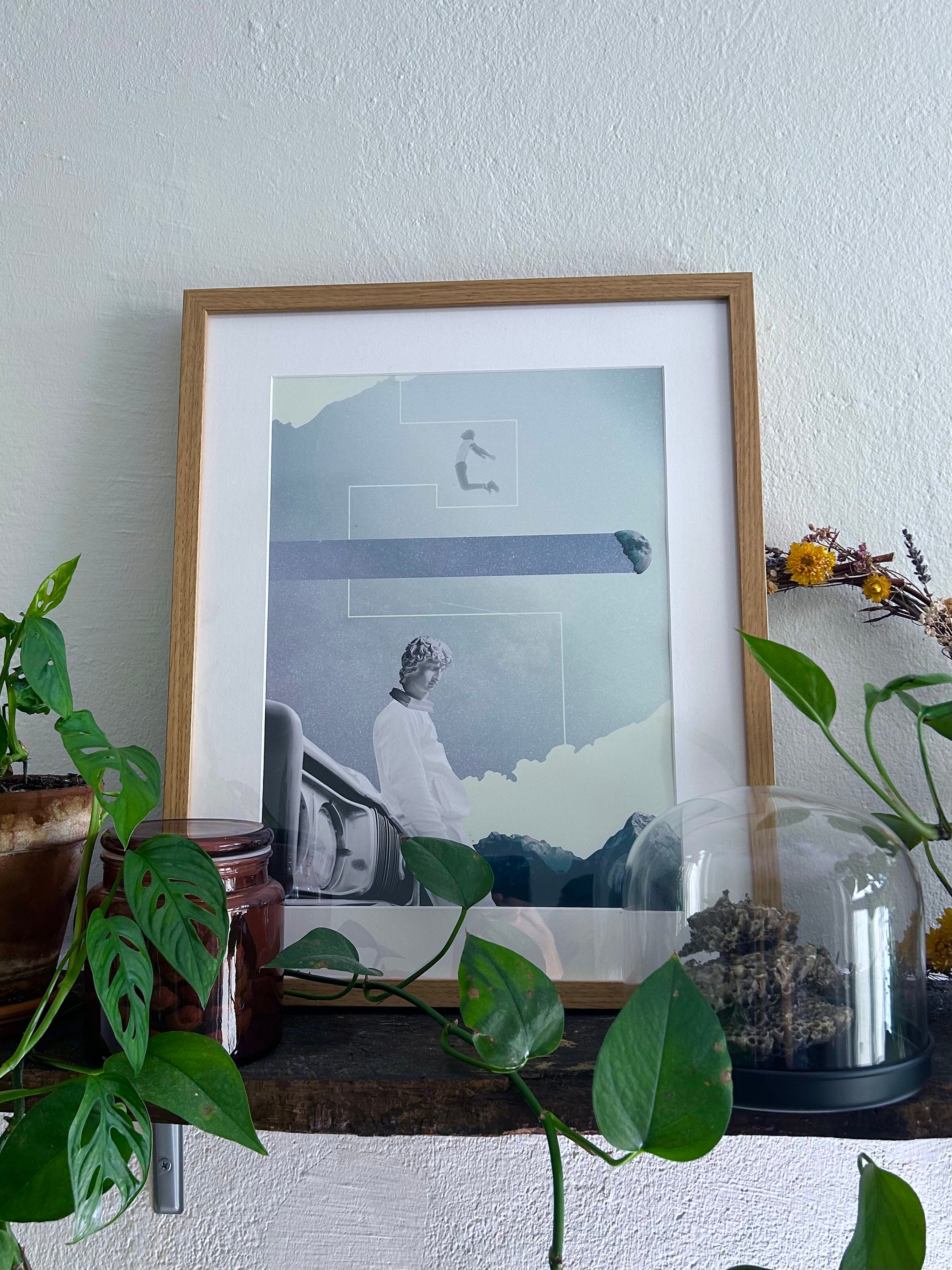 Digital Collage, Graphic, Photo Collage, Graphic Design - Del Sur - Etsy