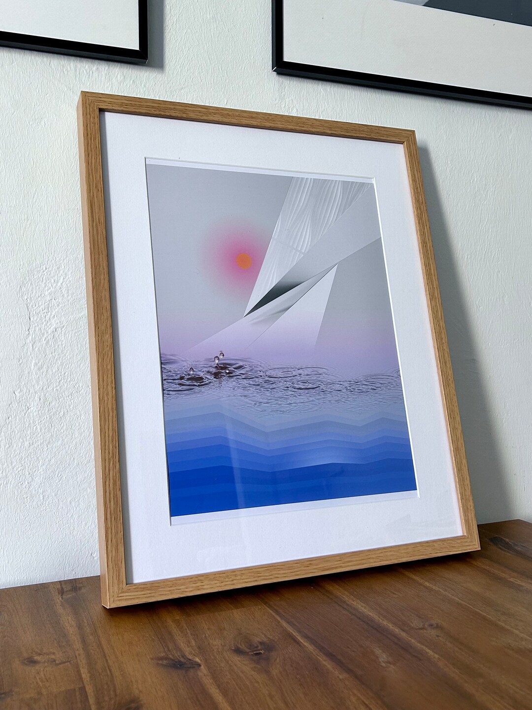 Abstract Cracks Photo Collage - Modern Graphic Art Print - Etsy