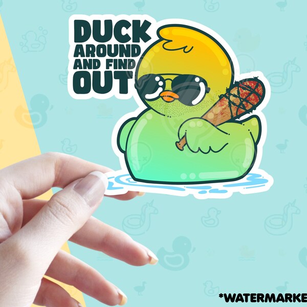 Duck Around Find Out - Etsy