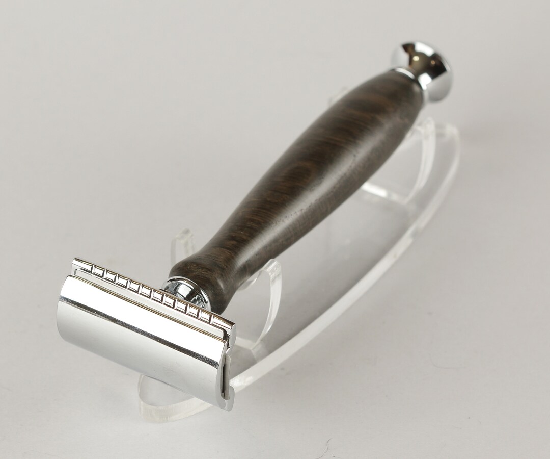 Ukrainian Bog Oak Double Edge Safety Razor, Handmade Razor, T-razor - Etsy