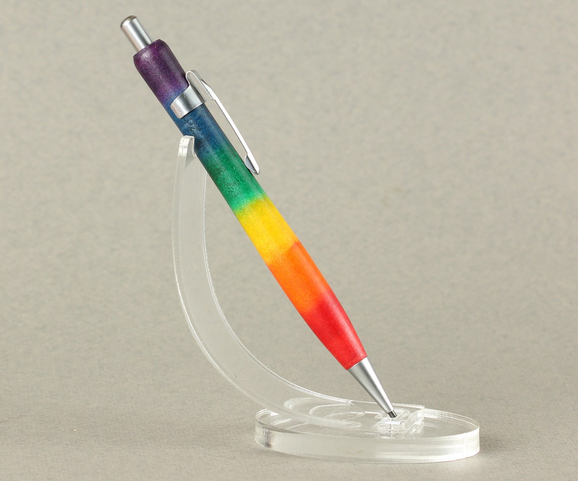rainbow-2-mm-mechanical-pencil-style-lgbt-mechanical-pencil-etsy-uk