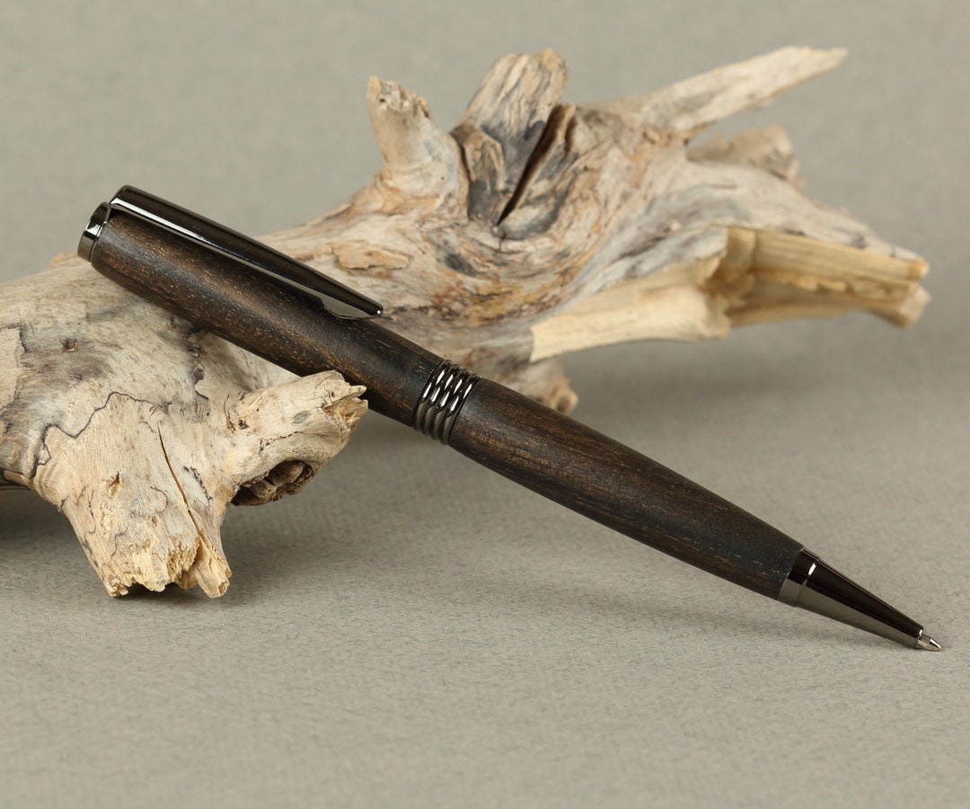 Black Walnut Wood Pen, Model Rodster, Twist Pen, Handcrafted Pens - Etsy