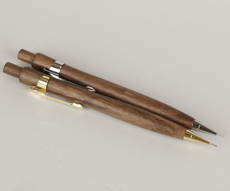 Walnut Wood Mechanical Pencil 0.3mm /0.5mm /0.7mm /0.9mm - Etsy