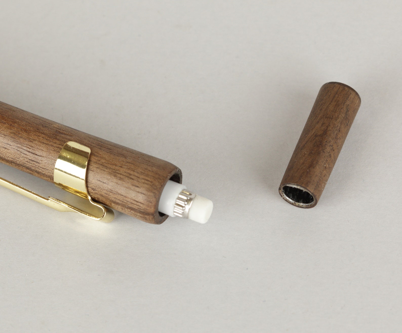 Walnut Wood Mechanical Pencil 0.3mm /0.5mm /0.7mm /0.9mm - Etsy