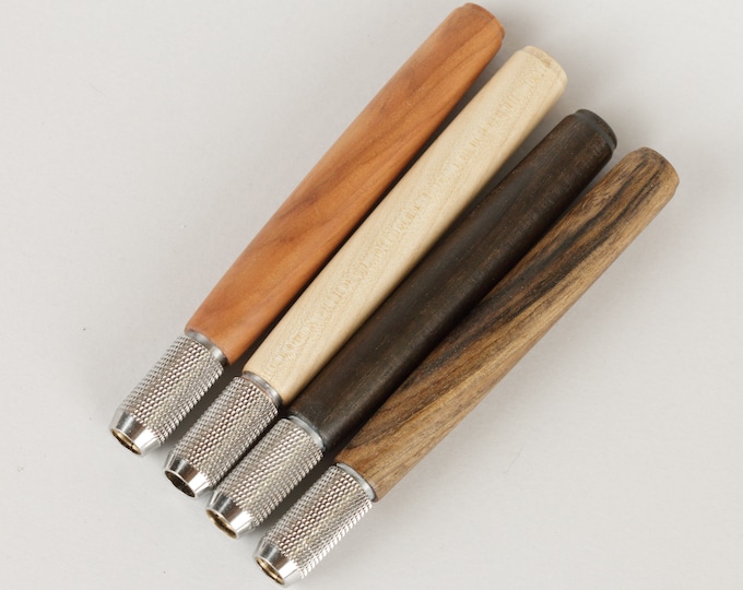 Rare Vintage Chrome Pencil Extender Holders | Two Variants | With and ...