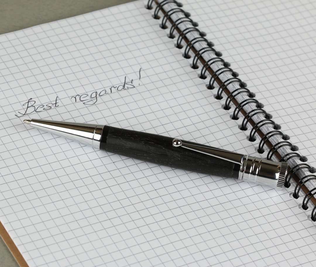 Black Oak Noble Pen, Model Mister T, Ballpoint Pen, Handcrafted Pens - Etsy