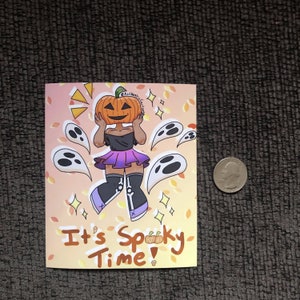 It's Spooky Time Mini Print - Etsy