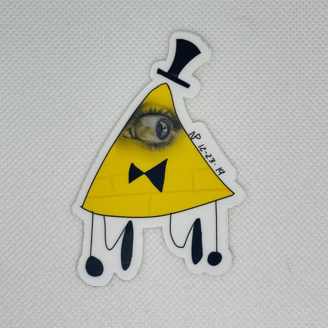 Bill Cipher Eye Sticker - Etsy
