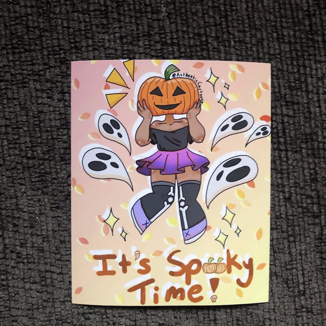 It's Spooky Time Mini Print - Etsy